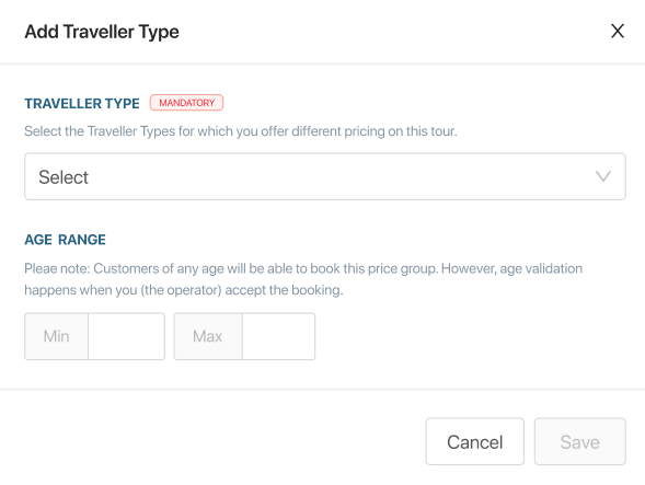 How to Add Traveler Types?