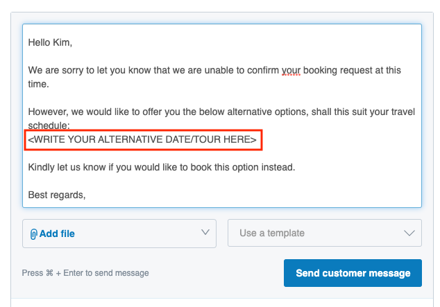 How to Manage a Pending Booking?