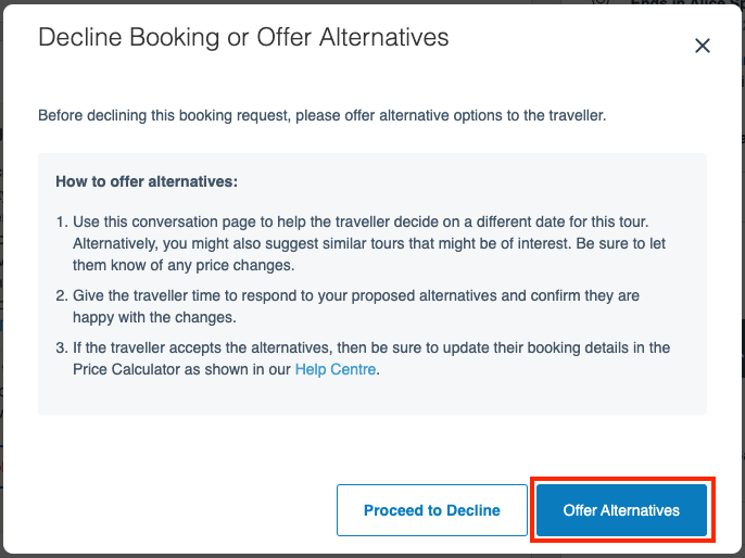 How to Manage a Pending Booking?